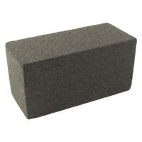 China QY Foam Glass BBQ Grill Cleaning Brick 8x4x3.5 Inch Pumice Stone for Griddle Grease Removal for sale