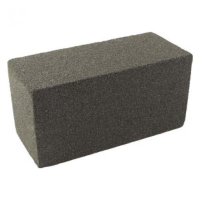 China QY Foam Glass BBQ Grill Cleaning Brick 8x4x3.5 Inch Pumice Stone for Griddle Grease Removal for sale
