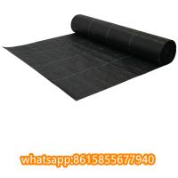 China PP Woven Anti Weed Mat Ground Cover 90gsm UV Treated 3-5 Year Lifespan for sale