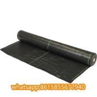 China PP Woven Anti Weed Mat Ground Cover 90gsm UV Treated 3-5 Year Lifespan for sale