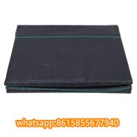 China PP Woven Anti Weed Mat Ground Cover 90gsm UV Treated 3-5 Year Lifespan for sale