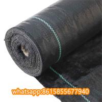 China PP Woven Anti Weed Mat Ground Cover 90gsm UV Treated 3-5 Year Lifespan for sale