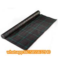 China PP Woven Anti Weed Mat Ground Cover 90gsm UV Treated 3-5 Year Lifespan for sale