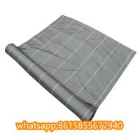 China PP Woven Anti Weed Mat Ground Cover 90gsm UV Treated 3-5 Year Lifespan for sale