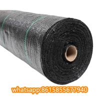 China PP Woven Anti Weed Mat Ground Cover 90gsm UV Treated 3-5 Year Lifespan for sale