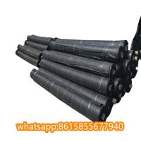 China PP Woven Anti Weed Mat Ground Cover 90gsm UV Treated 3-5 Year Lifespan for sale