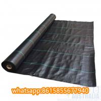 China PP Woven Anti Weed Mat Ground Cover 90gsm UV Treated 3-5 Year Lifespan for sale