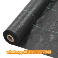 China PP Woven Anti Weed Mat Ground Cover 90gsm UV Treated 3-5 Year Lifespan for sale