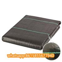 China PP Woven Anti Weed Mat Ground Cover 90gsm UV Treated 3-5 Year Lifespan for sale