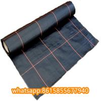 China PP Woven Anti Weed Mat Ground Cover 90gsm UV Treated 3-5 Year Lifespan for sale