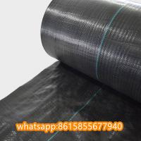 China PP Woven Anti Weed Mat Ground Cover 90gsm UV Treated 3-5 Year Lifespan for sale
