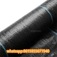 China PP Woven Anti Weed Mat Ground Cover 90gsm UV Treated 3-5 Year Lifespan for sale