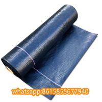 China PP Woven Anti Weed Mat Ground Cover 90gsm UV Treated 3-5 Year Lifespan for sale