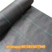 China PP Woven Anti Weed Mat Ground Cover 90gsm UV Treated 3-5 Year Lifespan for sale