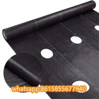 China PP Woven Anti Weed Mat Ground Cover 90gsm UV Treated 3-5 Year Lifespan for sale