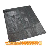 China PP Woven Anti Weed Mat Ground Cover 90gsm UV Treated 3-5 Year Lifespan for sale