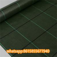 China PP Woven Anti Weed Mat Ground Cover 90gsm UV Treated 3-5 Year Lifespan for sale