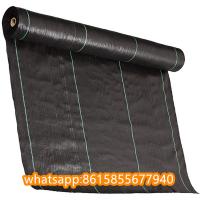 China PP Woven Anti Weed Mat Ground Cover 90gsm UV Treated 3-5 Year Lifespan for sale