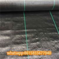 China PP Woven Anti Weed Mat Ground Cover 90gsm UV Treated 3-5 Year Lifespan for sale
