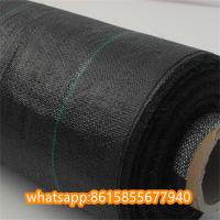 China PP Woven Anti Weed Mat Ground Cover 90gsm UV Treated 3-5 Year Lifespan for sale