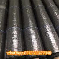China PP Woven Anti Weed Mat Ground Cover 90gsm UV Treated 3-5 Year Lifespan for sale