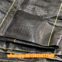 China PP Woven Anti Weed Mat Ground Cover 90gsm UV Treated 3-5 Year Lifespan for sale