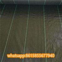 China PP Woven Anti Weed Mat Ground Cover 90gsm UV Treated 3-5 Year Lifespan for sale