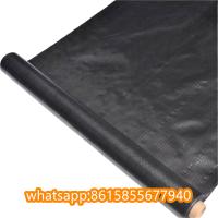 China PP Woven Anti Weed Mat Ground Cover 90gsm UV Treated 3-5 Year Lifespan for sale