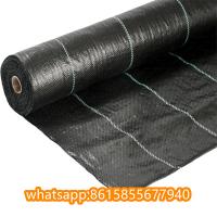 China PP Woven Anti Weed Mat Ground Cover 90gsm UV Treated 3-5 Year Lifespan for sale