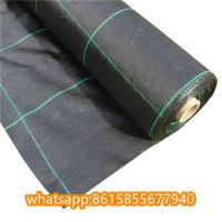 China PP Woven Anti Weed Mat Ground Cover 90gsm UV Treated 3-5 Year Lifespan for sale