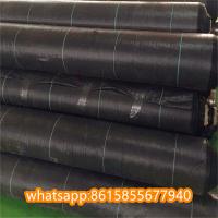 China PP Woven Anti Weed Mat Ground Cover 90gsm UV Treated 3-5 Year Lifespan for sale