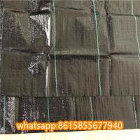China PP Woven Anti Weed Mat Ground Cover 90gsm UV Treated 3-5 Year Lifespan for sale