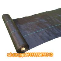 China PP Woven Anti Weed Mat Ground Cover 90gsm UV Treated 3-5 Year Lifespan for sale