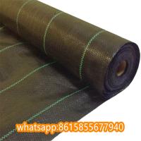 China PP Woven Anti Weed Mat Ground Cover 90gsm UV Treated 3-5 Year Lifespan for sale