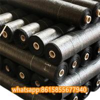 China PP Woven Anti Weed Mat Ground Cover 90gsm UV Treated 3-5 Year Lifespan for sale