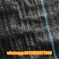 China PP Woven Anti Weed Mat Ground Cover 90gsm UV Treated 3-5 Year Lifespan for sale