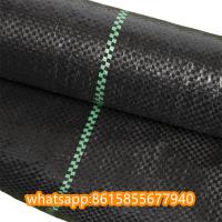 China PP Woven Anti Weed Mat Ground Cover 90gsm UV Treated 3-5 Year Lifespan for sale