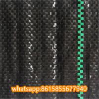China PP Woven Anti Weed Mat Ground Cover 90gsm UV Treated 3-5 Year Lifespan for sale