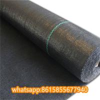 China PP Woven Anti Weed Mat Ground Cover 90gsm UV Treated 3-5 Year Lifespan for sale