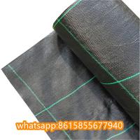 China PP Woven Anti Weed Mat Ground Cover 90gsm UV Treated 3-5 Year Lifespan for sale