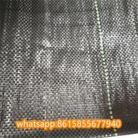 China PP Woven Anti Weed Mat Ground Cover 90gsm UV Treated 3-5 Year Lifespan for sale