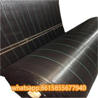 China PP Woven Anti Weed Mat Ground Cover 90gsm UV Treated 3-5 Year Lifespan for sale