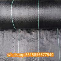 China PP Woven Anti Weed Mat Ground Cover 90gsm UV Treated 3-5 Year Lifespan for sale
