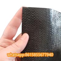 China PP Woven Anti Weed Mat Ground Cover 90gsm UV Treated 3-5 Year Lifespan for sale