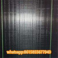 China PP Woven Anti Weed Mat Ground Cover 90gsm UV Treated 3-5 Year Lifespan for sale