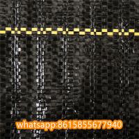 China PP Woven Anti Weed Mat Ground Cover 90gsm UV Treated 3-5 Year Lifespan for sale