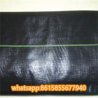China PP Woven Anti Weed Mat Ground Cover 90gsm UV Treated 3-5 Year Lifespan for sale
