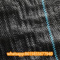 China PP Woven Anti Weed Mat Ground Cover 90gsm UV Treated 3-5 Year Lifespan for sale