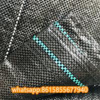 China PP Woven Anti Weed Mat Ground Cover 90gsm UV Treated 3-5 Year Lifespan for sale