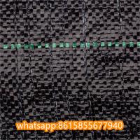 China PP Woven Anti Weed Mat Ground Cover 90gsm UV Treated 3-5 Year Lifespan for sale